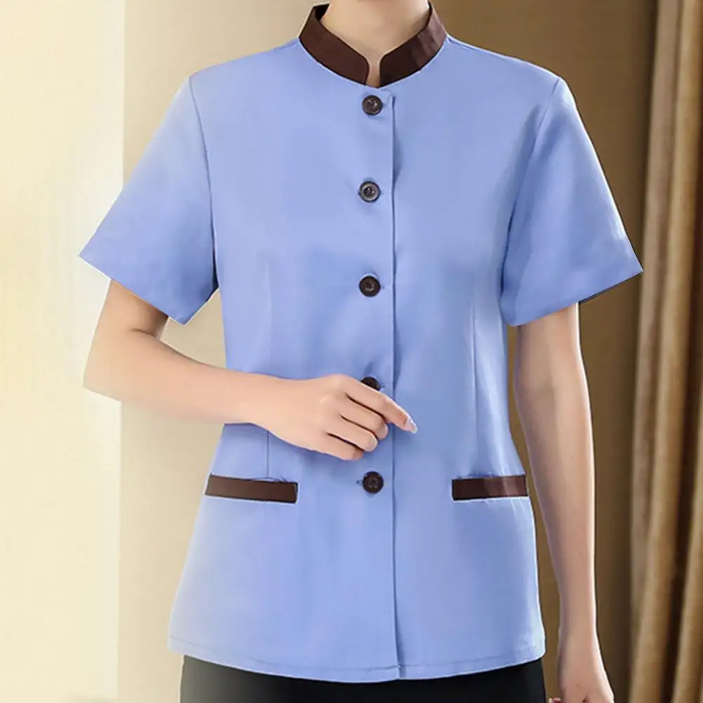 Hotel Housekeeping Uniform Women Slim Fit Top: The Complete Guide to ...