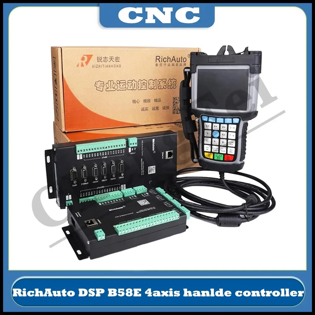 RichAuto-DSP-B58-4-Axis-B58E-B58S-Handle-Motion-Control-System-Stepping-Servo-Stone-Engraving ...