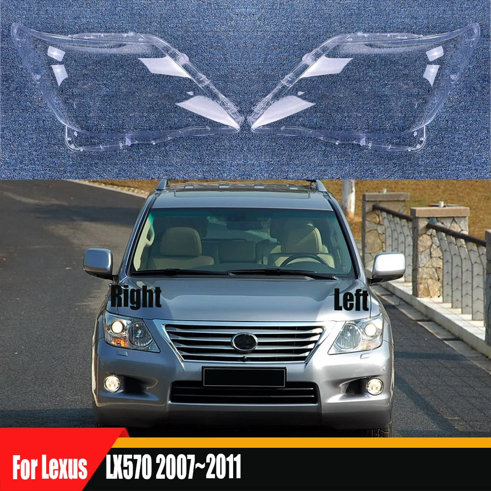 For Lexus LX570 2007~2011 Headlamp Lamp Shell Headlight Cover ...