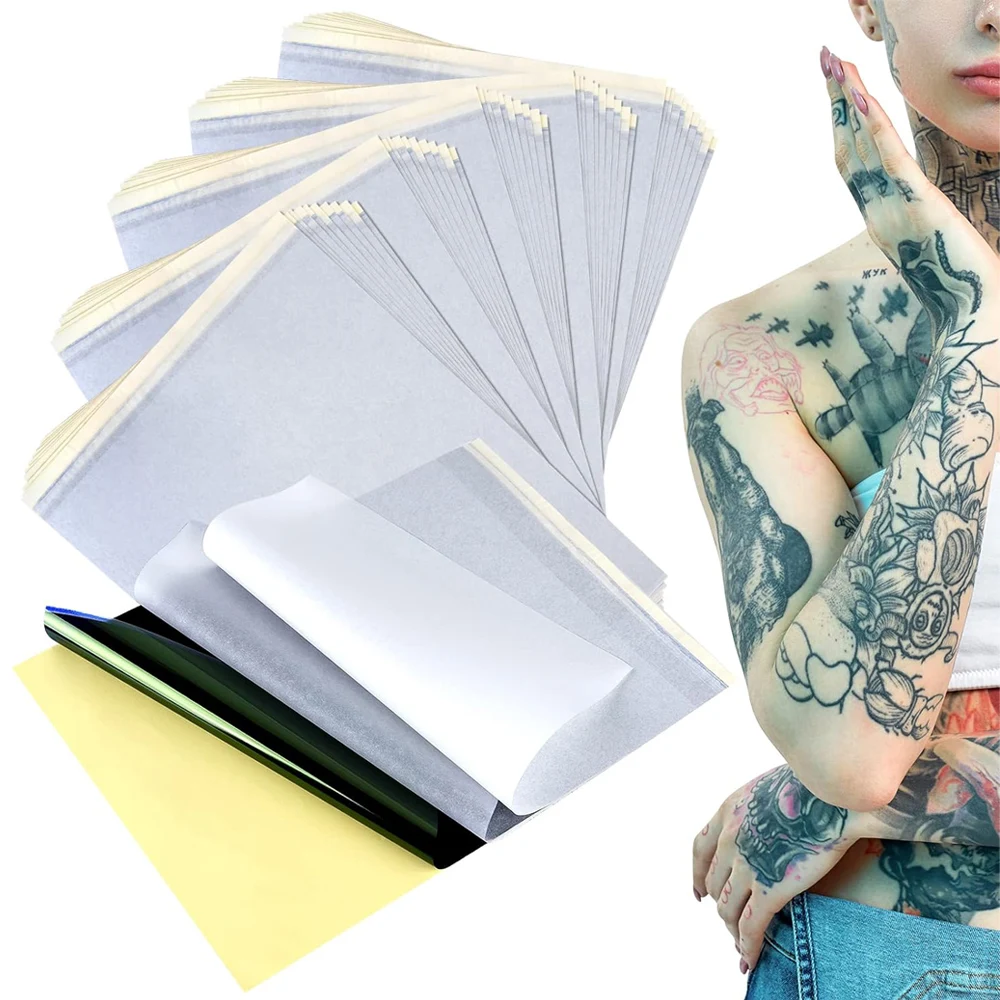 5-10pcs-Tattoo-Transfer-Paper-A4-Size-Tattooing-Thermal-Tattoo-Stencils ...