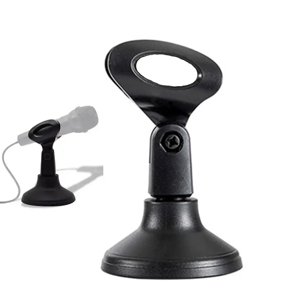 Disc Base Desktop Microphone Stand Detachable Holder And Adjustable ...