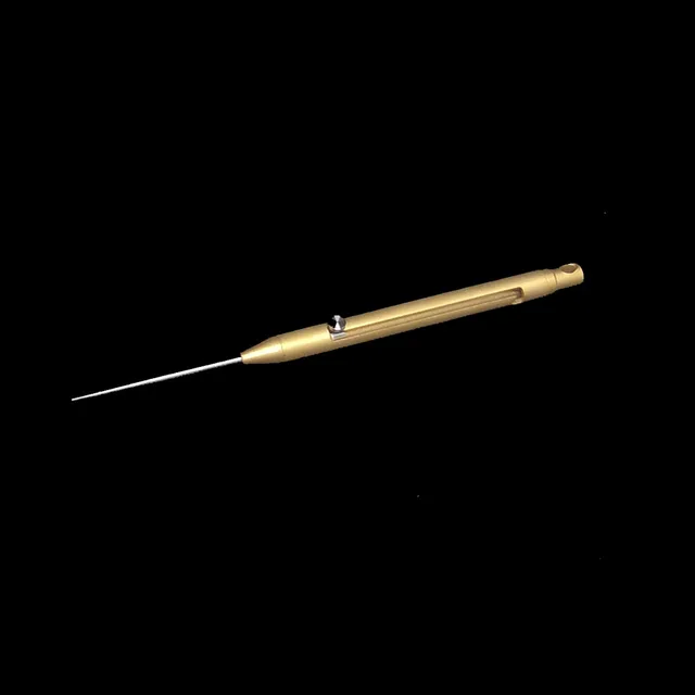 EDC Push-pull Pure Titanium Toothpick Toothpick Holder Fruit Fork ...