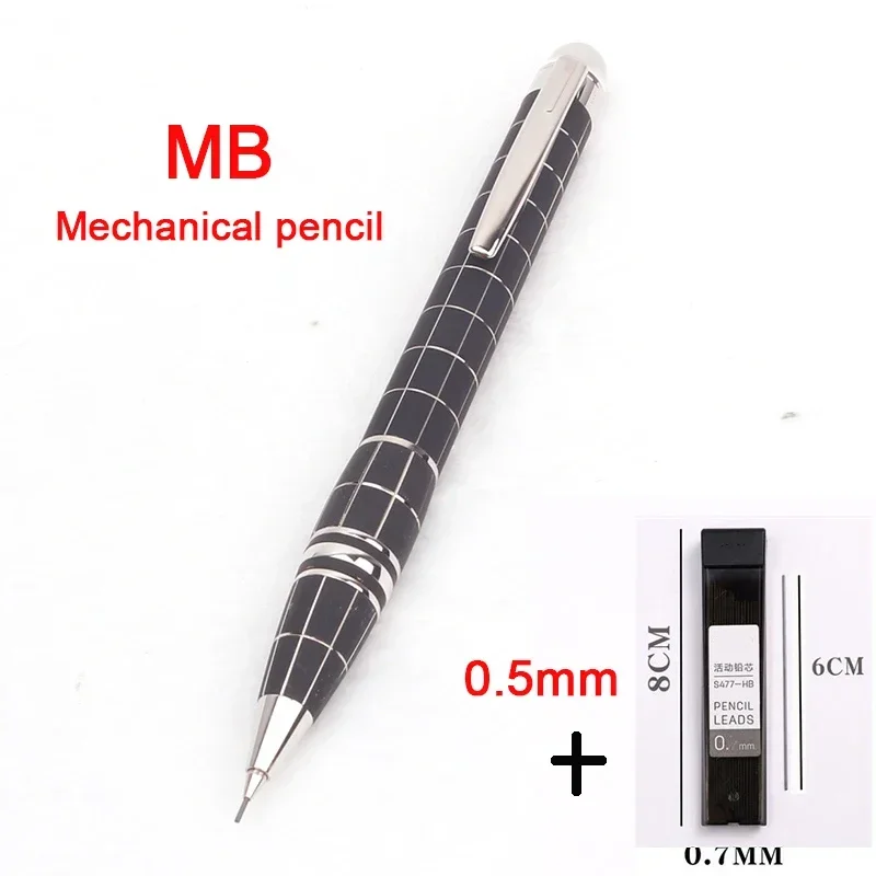 Luxuri-MB-Mechanical-Pencil-Black-Resin-Twist-Mechanism-Auto-Pencils ...