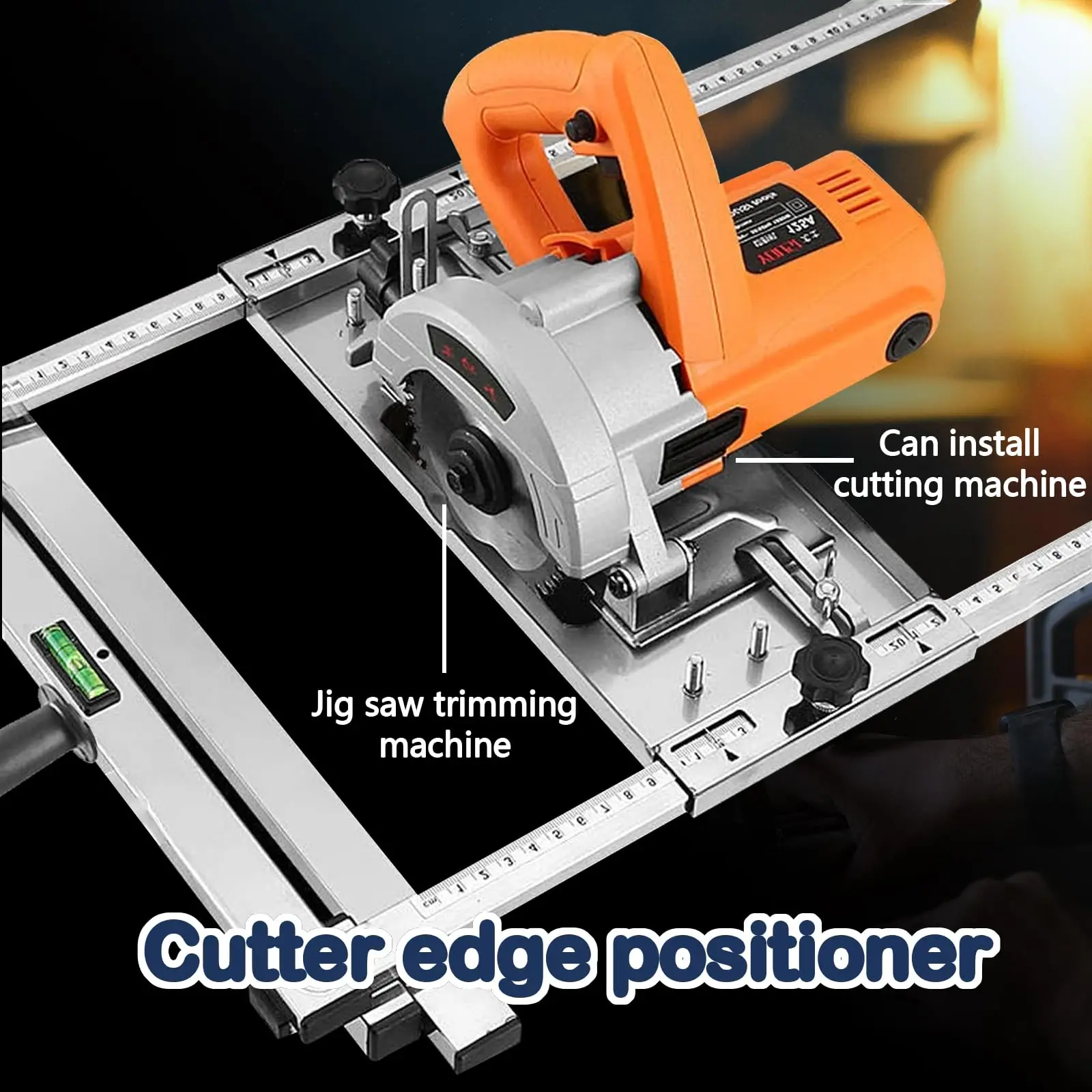 Cutting-Machine-Edge-Guide-Positioner-CuttingWood-Positioning-Board ...