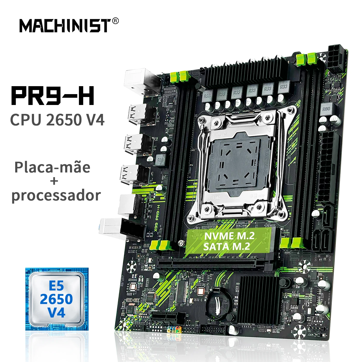 MACHINIST-X99-PR9-H-Motherboard-Combo-LGA-2011-3-Kit-Intel-Xeon-E5-2650 ...