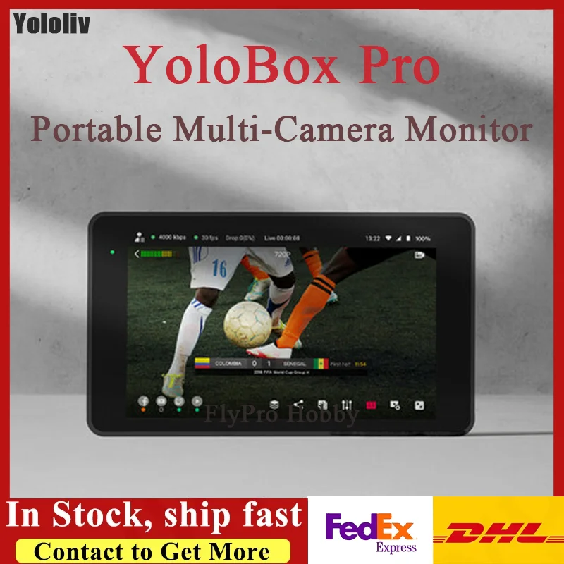 YOLOLIV YoloBox Pro Portable Multi-Camera Monitor The Ultimate All-In ...