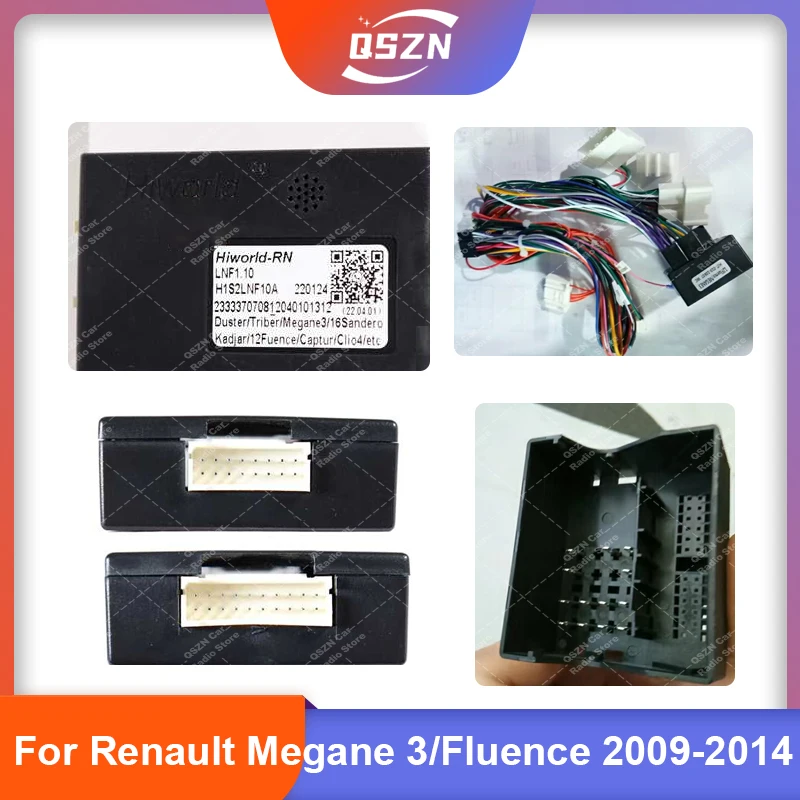 Android-Wiring-Harness-Power-16Pin-Cable-Adapter-with-Canbus-Box-For ...