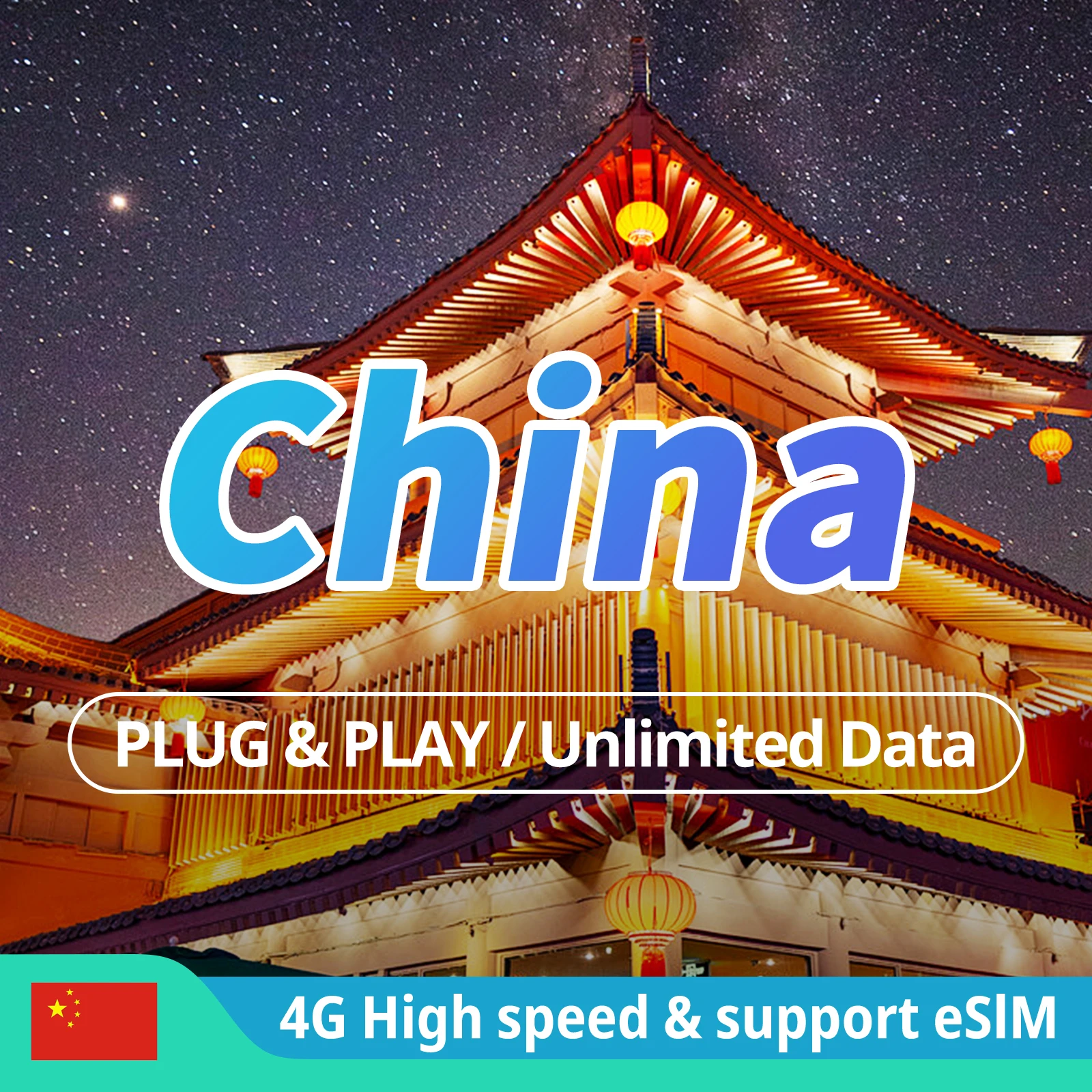 China-4G-Data-SIM-Card-Prepaid-Unlimited-Data-Internet-China-Travel-LTE ...