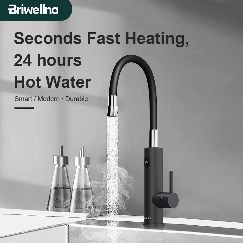 Briwellna-Electric-Water-Heater-220V-2-in-1-Kitchen-Faucet-Tankless ...
