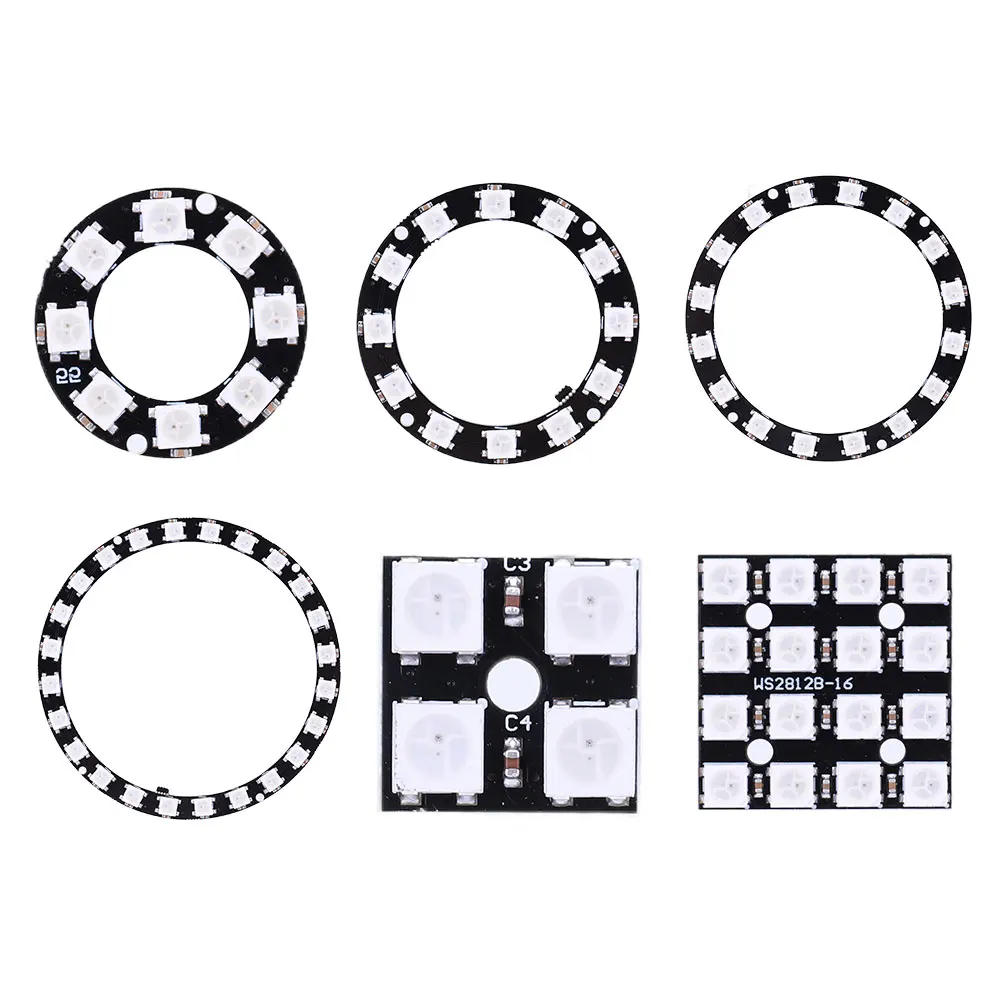 WS2812-5050-RGB-LED-Integrated-Driver-4Bit-8Bit-12Bit-16Bit-24Bit-RGB ...