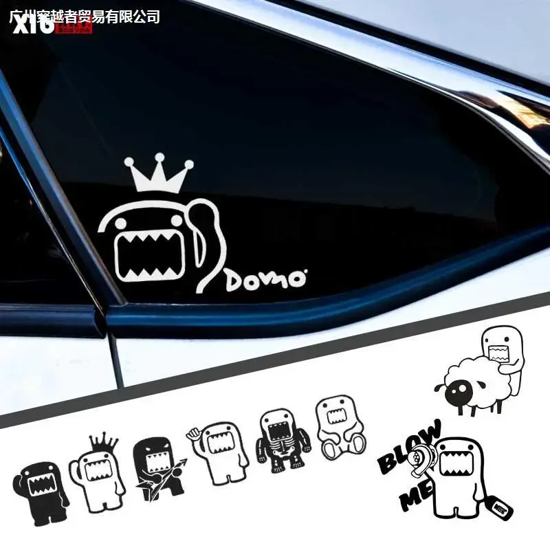 Unique-Car-Stickers-Cute-Expressions-Domo-Window-Decoration-For ...