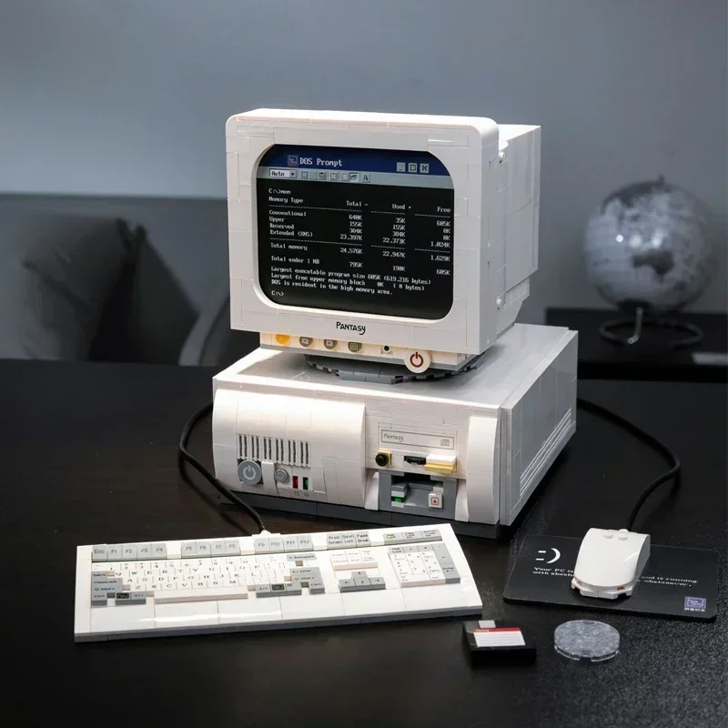 Nostalgia-Classic-MOC-85005-Retro-Desktop-Computer-90s-PC-Model-1800PCS ...