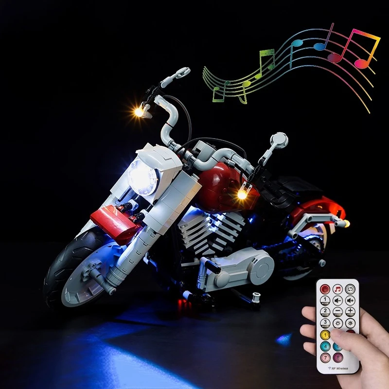 LED Lighting Set Suitable for Creator Expert Harley-Davidson Fat Boy ...