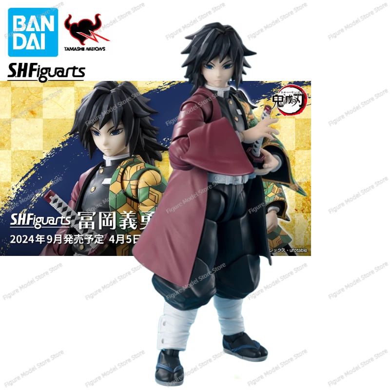 100-Original-Bandai-S-H-Figuarts-SHF-Demon-Slayer-Kimetsu-No-Yaiba-Giyu ...