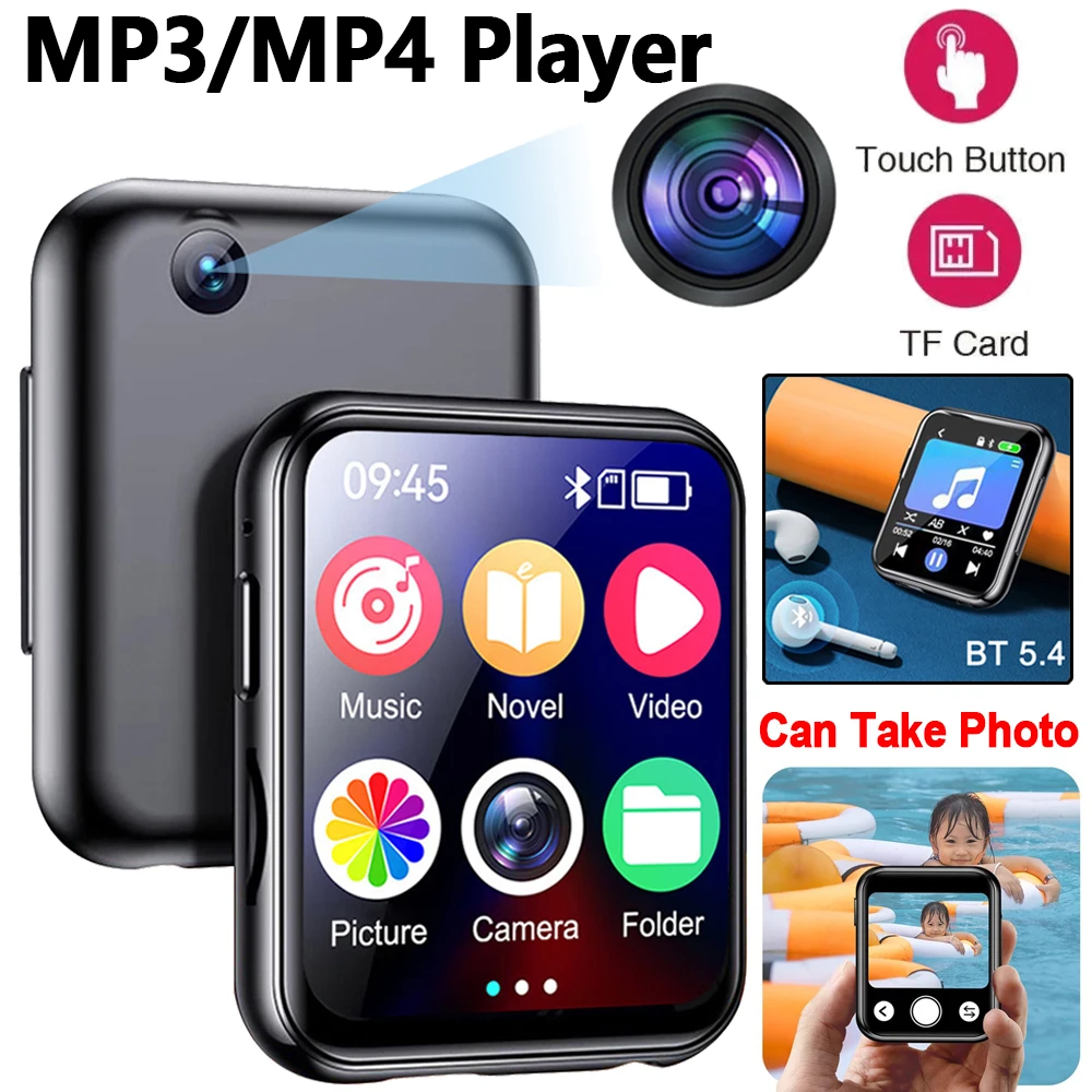 2024-New-MP3-Player-Bluetooth-5-4-MP4-Player-HiFi-MP3-Music-Player-w ...
