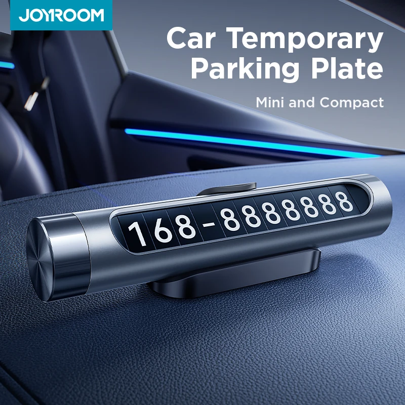 Joyroom-Car-Temporary-Parking-Plate-Aluminium-Alloy-Large-Double-Number ...