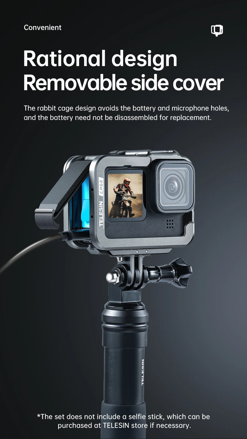 Telesin Metal Combo Cage Vertical Frame Price in BD | RYANS