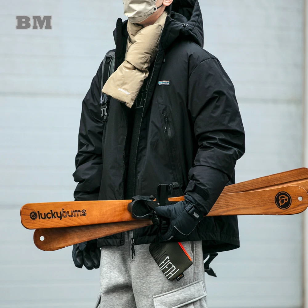 Japanese-Streetwear-High-Quality-Waterproof-Windproof-Hooded-Down ...