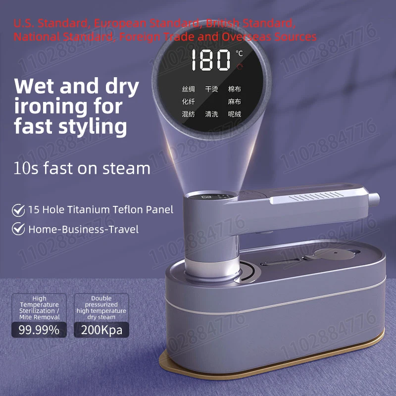 Hand-held-Hanging-Ironing-Machine-Home-Small-Digital-Display-Ironing ...