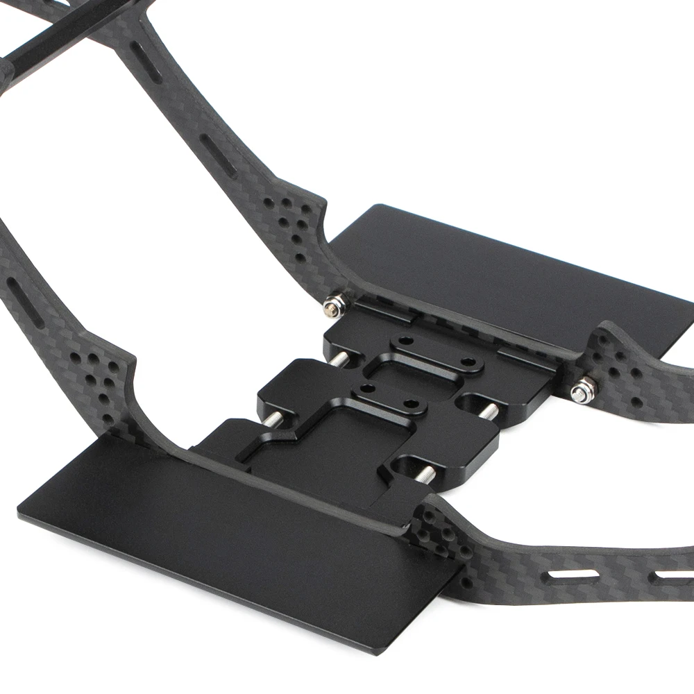 Carbon Faser LCG Chassis Kit Rahmen Schienen Hosenträger Rock Sliders ...