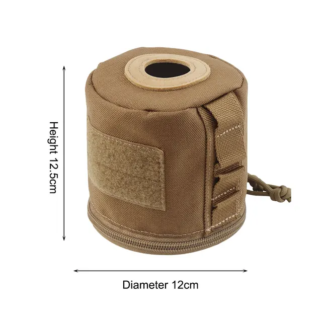 Molle Toilet Roll Case - Camping - Hiking - Festivals - Camping Boutique