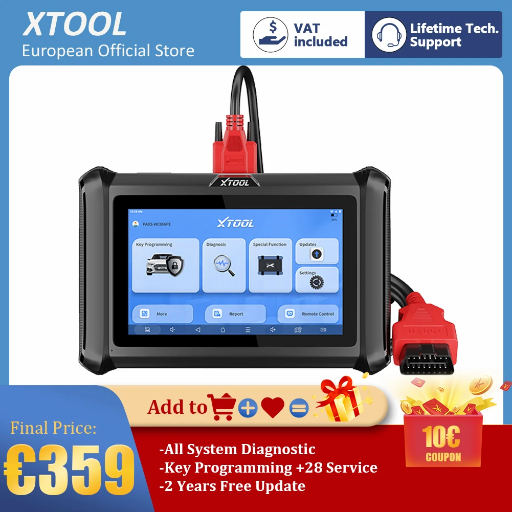 XTOOL-X100-PADS-Key-Programming-Tools-OE-Level-Full-System-Diagnostic-Tools-32-Service-Obd2 ...