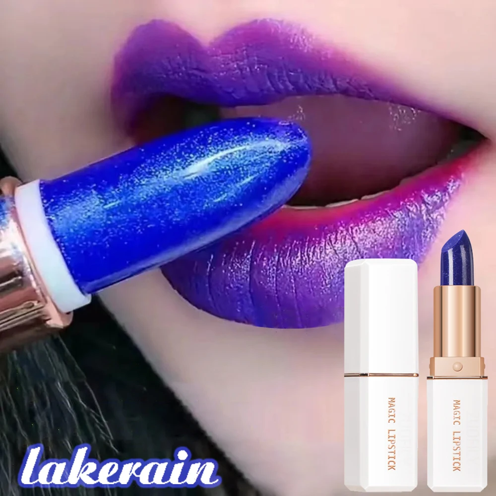Lakerain 6 Colors Magic Lipstick Temperature Color Changing Lip Stain ...
