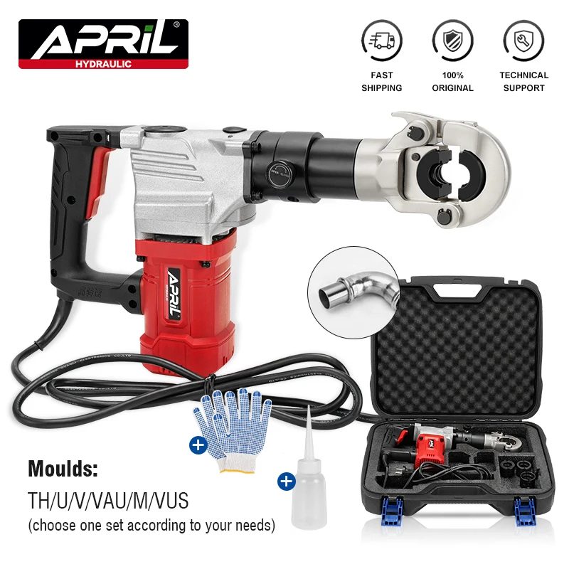 APRIL-High-Power-Hydraulic-In-line-Electric-Powered-Pipe-Crimping-Tool ...