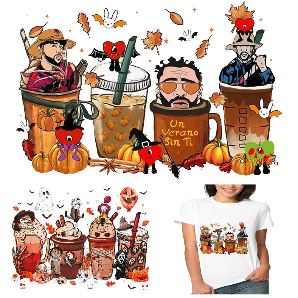 Stickers Thermal Clothing Movies Iron Transfers Clothing Heat