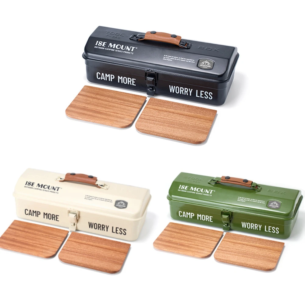 Portable-Metal-Tools-Storage-Box-com-al-a-Outdoor-Picnic-Hand-Camping ...