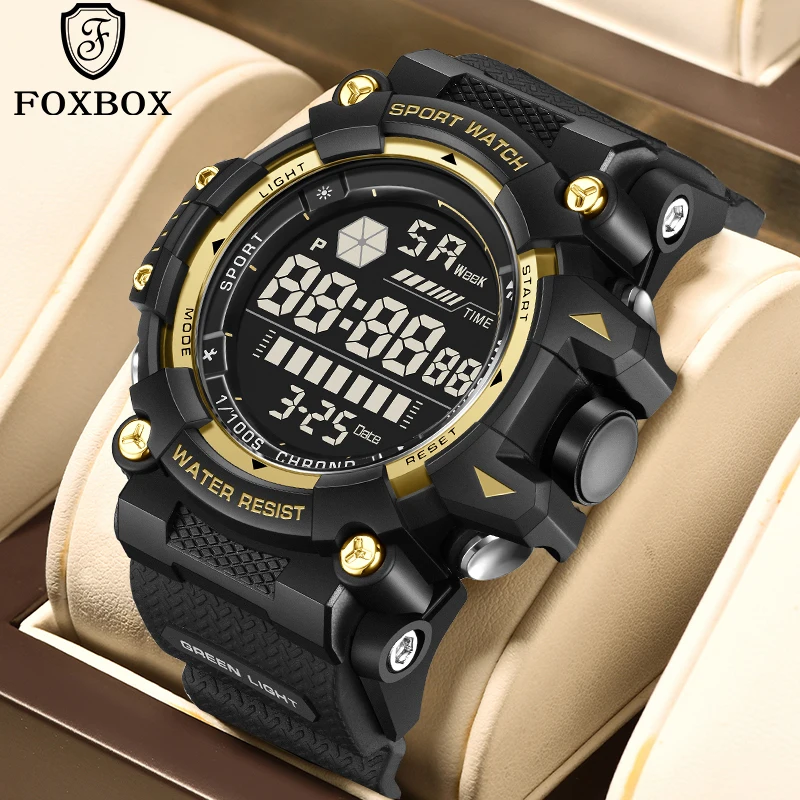 LIGE-FOXBOX-Luxury-LED-Display-Electronic-Watch-Fashion-Casual-Sports-Waterproof-Watches-for-Men ...