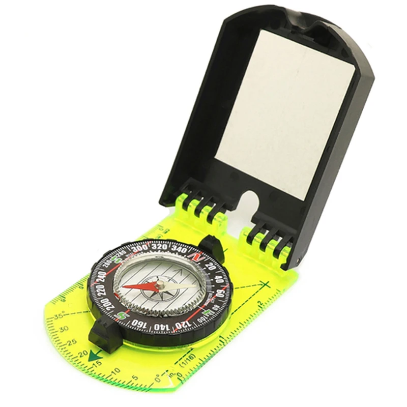Compass-Scale-Map-Ruler-Mirror-Compass-with-Flip-Multifunctional-for ...