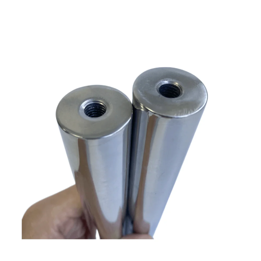 10000Gauss Stainless Steel Wrapped Neodymium Rod Magnets D25*280mm ...