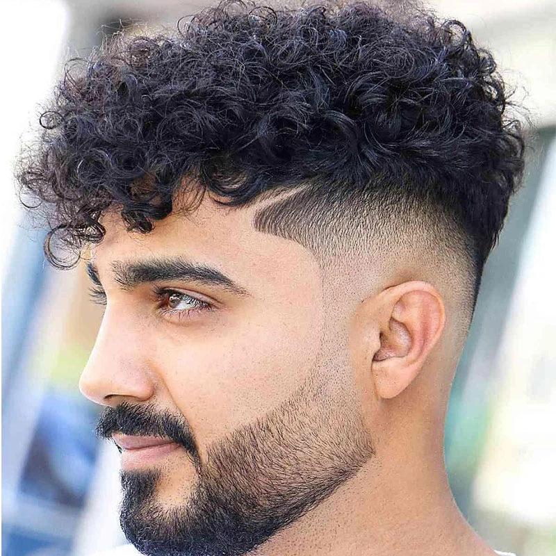 Super Durable Mono Lace Frontal Toupee para Homens, Perucas de Homens ...