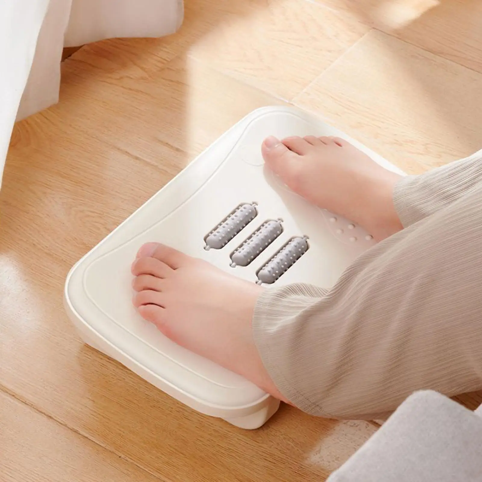 Rocking Footrest for under Desk Ergonomic Desk Leg Rest Rocker Balance ...
