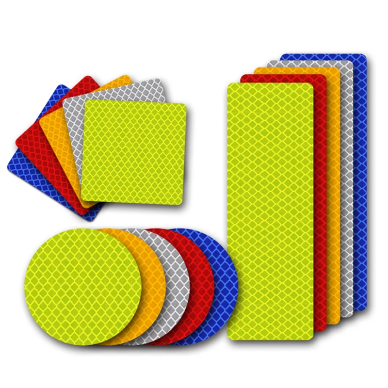 20pcs-Car-Bumper-Reflective-Stickers-Reflective-Warning-Strip-Tape ...