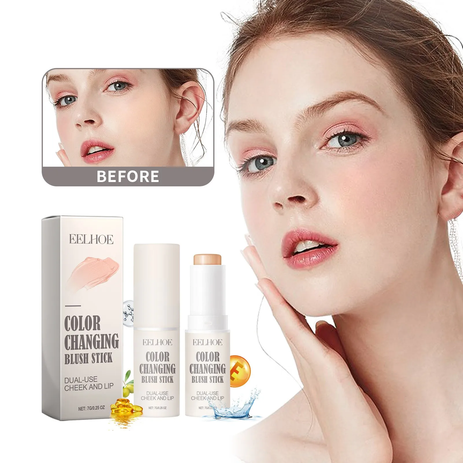 Color-Changing-Blush-Stick-For-Cheeks-And-Lips-Ph-Temperature-Changing ...