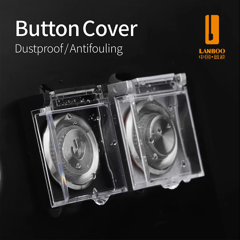 LANBOO 16/19/22/25mm Button Cover Waterproof And Dustproof Prevent ...