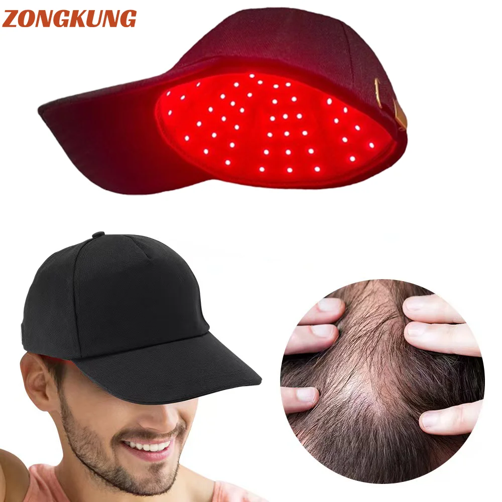 New-96Pcs-Infrared-LEDs-660nm-850nm-Red-Light-Therapy-Hair-Growth-Cap ...