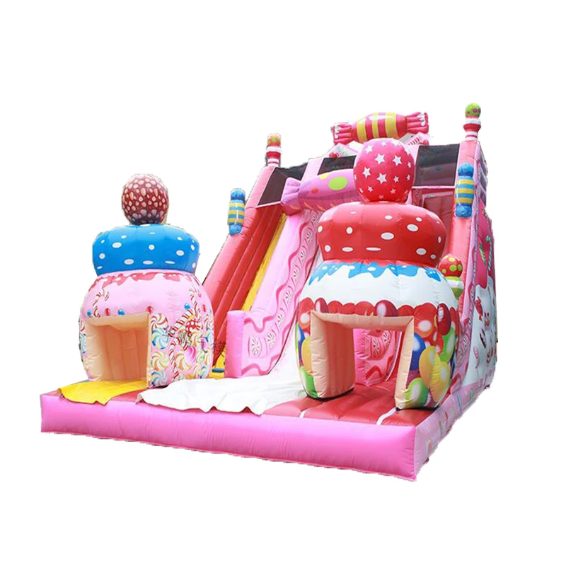 Popular-fun-game-inflatable-slide-for-sale-inflatable-Candy-land-slide ...
