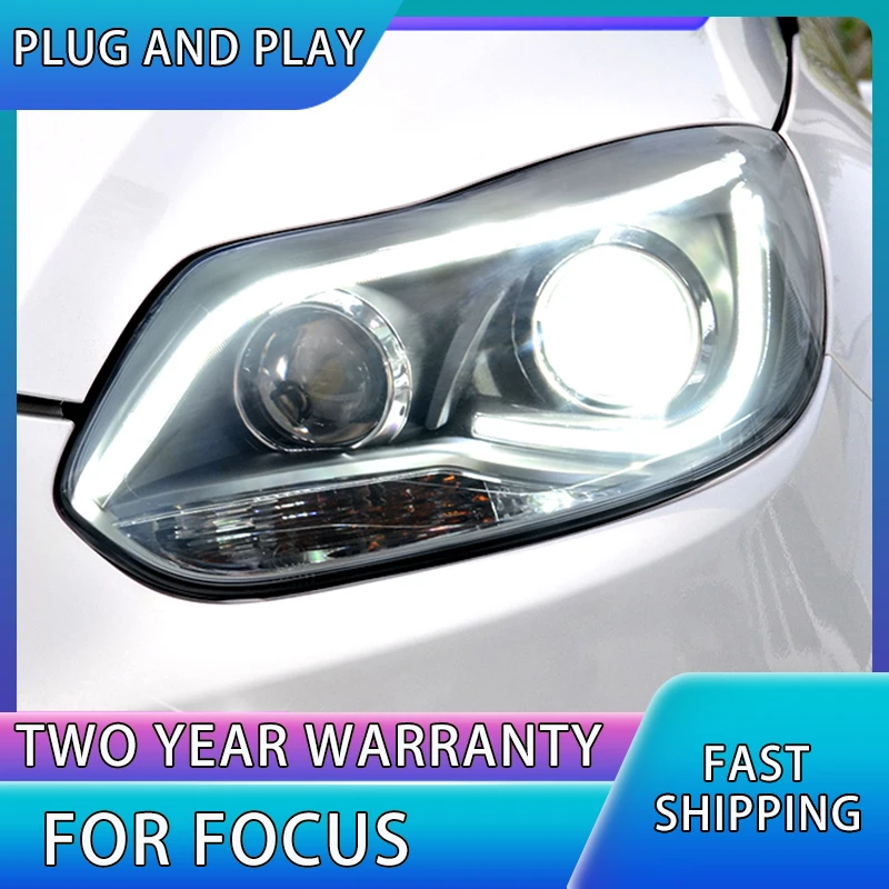 Car-Styling-for-Ford-Focus-Headlights-2012-2013-2014-Focus-3-LED ...
