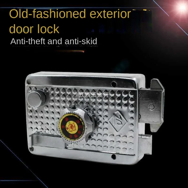 Exterior-Iron-Door-Locks-Security-Anti-Theft-Lock-Multiple-Insurance ...