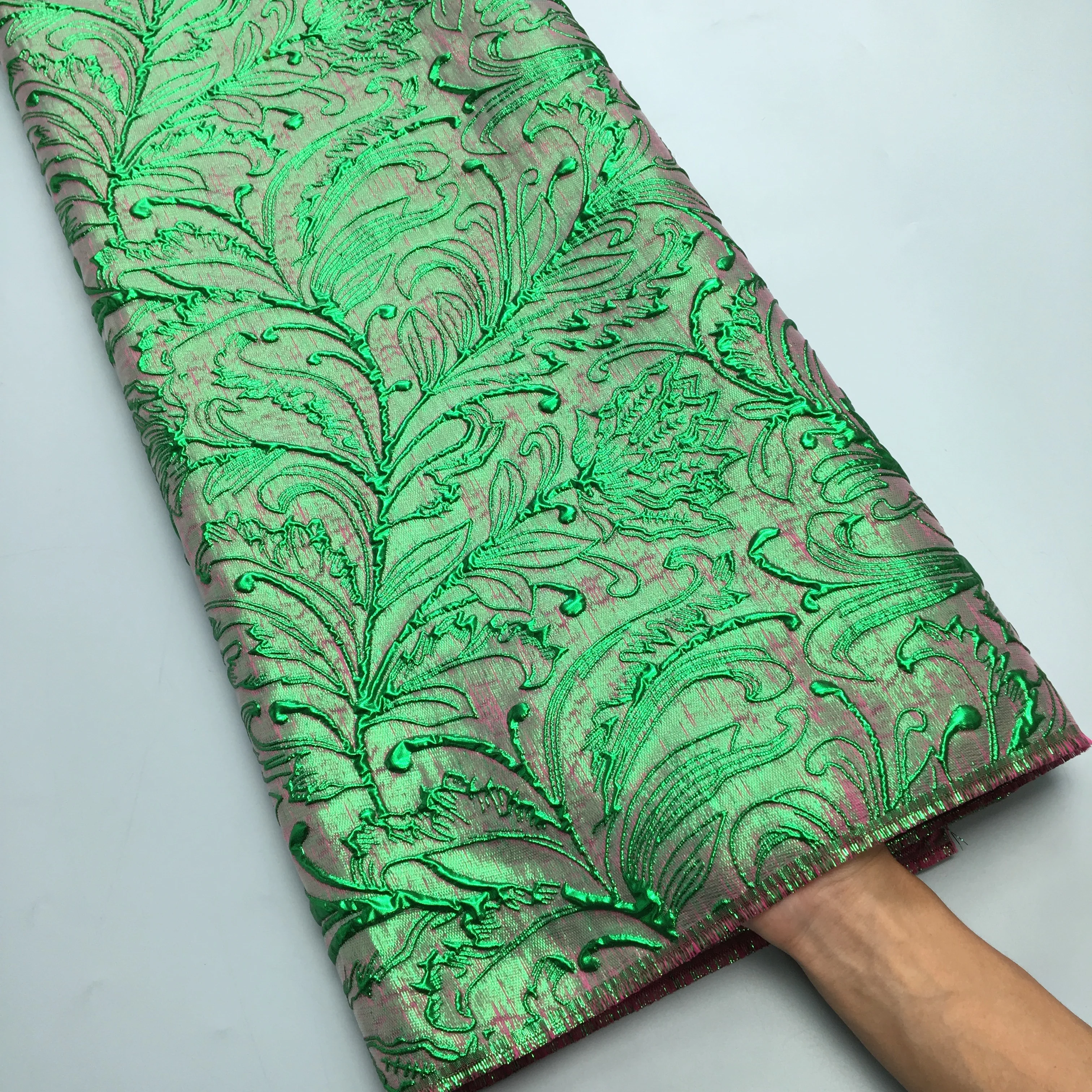 Kalume-Jacquard-African-Gilding-Lace-Fabric-Tissue-5-Yards-2024 ...