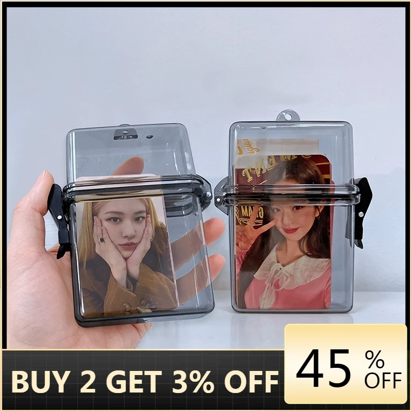 Ins-Kpop-Idol-Card-Storage-Multiple-Types-Transparent-3inch-Storage-Box ...