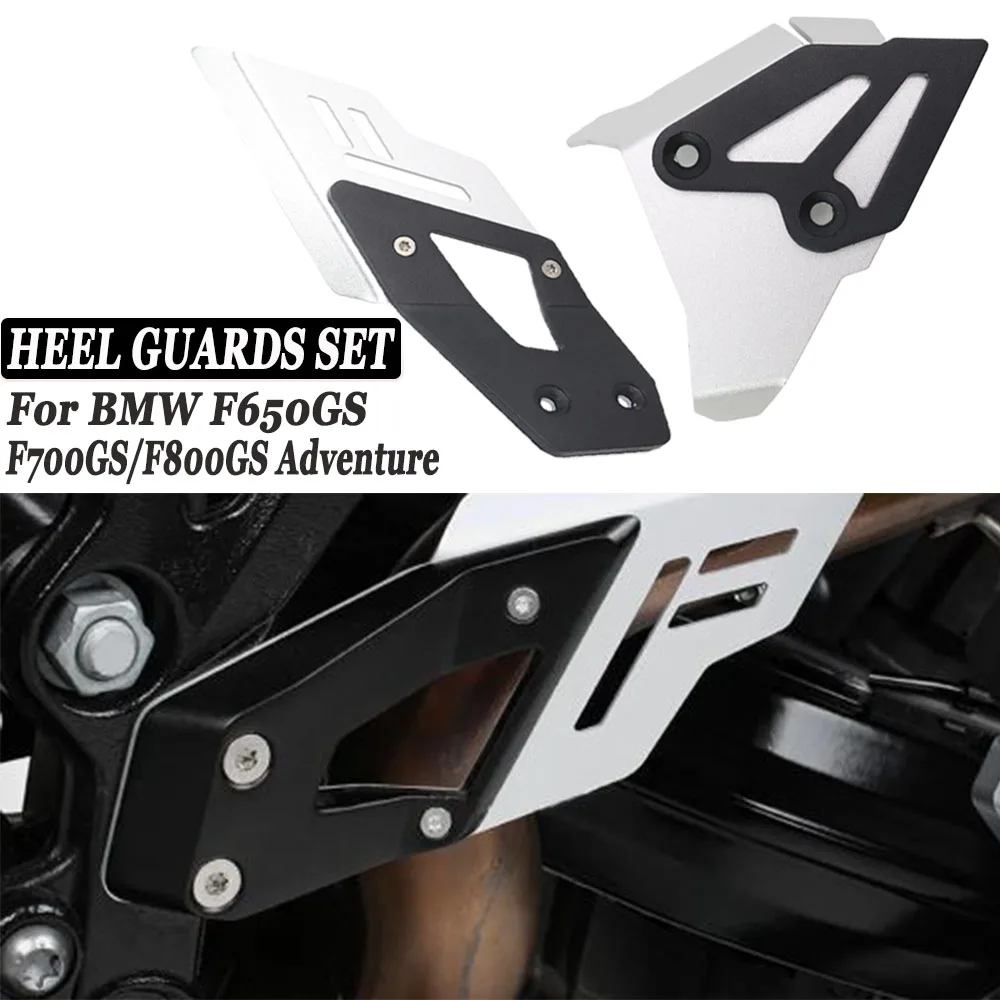 New-Motorcycle-Heel-Guards-Set-Foot-Peg-Bracket-Rear-Frame-Plate ...