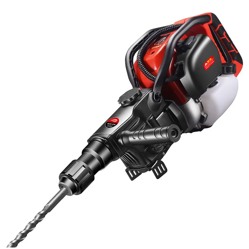 fuel hammer drill2200W Multifunction oil hammer rock drilling machine ...