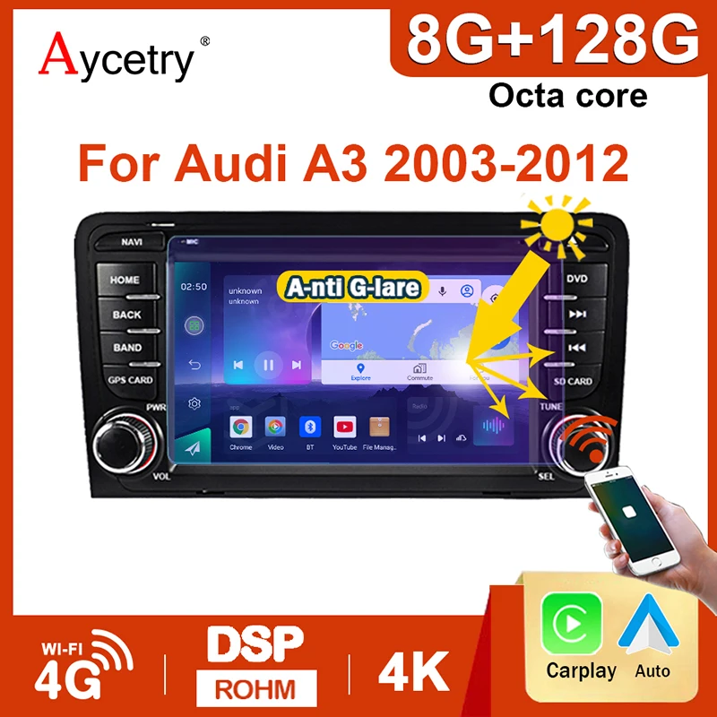 8GB-128GB-Carplay-Android-12-Auto-Stereo-Car-Radio-Multimedia-player ...