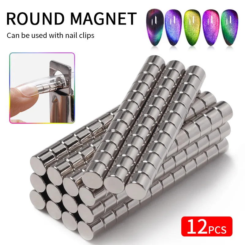 12-24Pcs-Small-Magnets-for-Acrylic-Nails-Professional-Nail-Art-Clipper ...