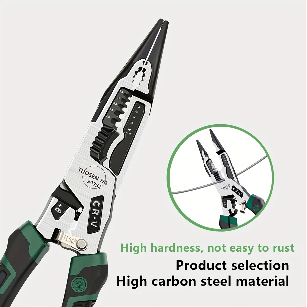 1pc-multifunctional-wire-stripper-needle-nose-pliers-cutting-wire ...