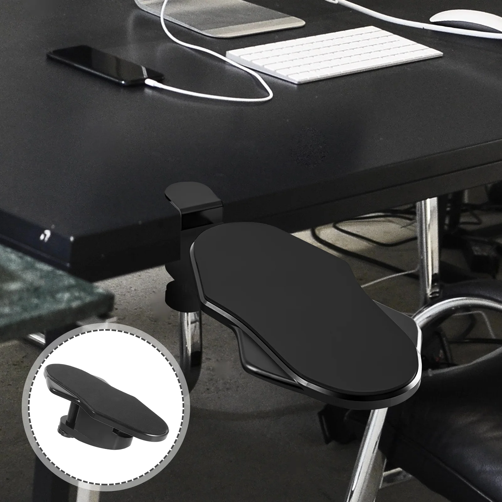 Computer-Arm-Rest-Desk-Adjustable-Arm-Rest-Support-Computer-Desk ...